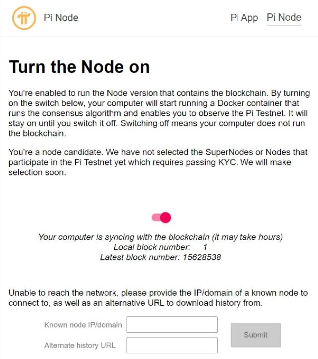 【解決済み】Pi Nodeで初見トラブル。Unable to reach the network, please provide the IP ...